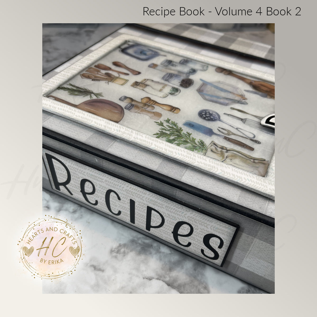 Handcrafted Recipe Book - Volume 4-02 – Hearts and Crafts by Erika